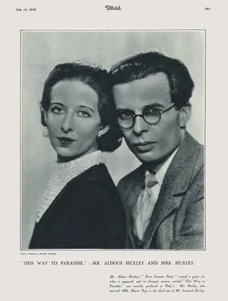 Aldous Huxley And His Family