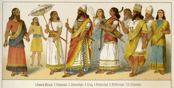 Ancient Assyrian Clothing