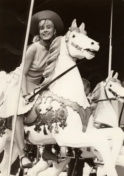 Bibi Andersson in the Swedish film June Night 1965