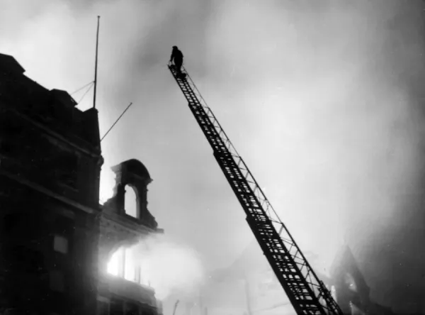 Blitz in the City of London Eastcheap, WW2 Our beautiful Wall Art and ...