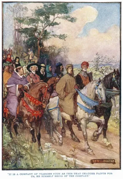 The Canterbury Pilgrims Our beautiful Wall Art and Photo Gifts include ...