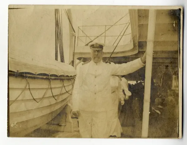 Captian Edward J Smith RMS Titanic Captain Edward J. Smith Postcard