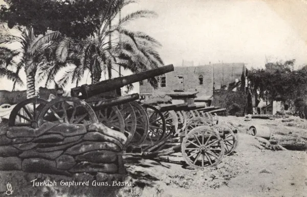 Captured Ottoman Turkish Guns Iraq, WWI Our beautiful Wall Art and ...