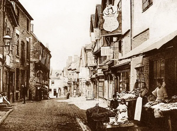 Coventry Butcher Row early 1900s Our beautiful Wall Art and Photo Gifts ...