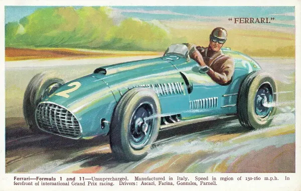 Ferrari. 1950s Formula 1 racing car Date: 1950s Our beautiful Wall Art ...