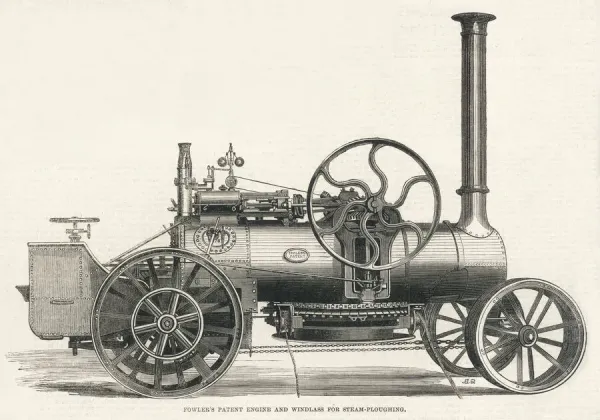 Fowlers Steam Engine Our beautiful Wall Art and Photo Gifts include ...
