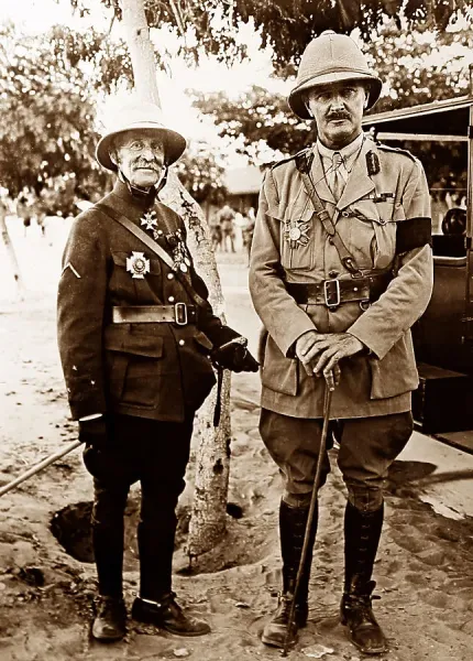General Bailloud and General Allenby during WW1 Our beautiful Wall Art ...