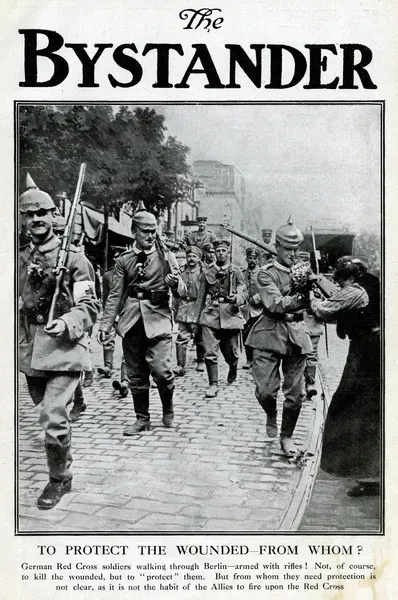 German Red Cross soldiers in Berlin, WW1 Our beautiful Wall Art and ...