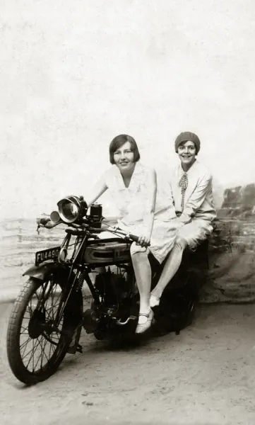 Triumph Motorcycle Girls Haley McClain Triumph Motorcycle Portrait