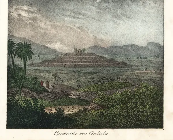 Great Pyramid of Cholula dedicated to Quetzalcoatl in