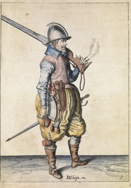 Harquebusier (c. 1600). Etching Our beautiful Wall Art and Photo Gifts ...