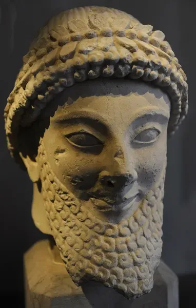 Head of a male statue. Cyprus. 5th century BC Our beautiful Wall Art ...