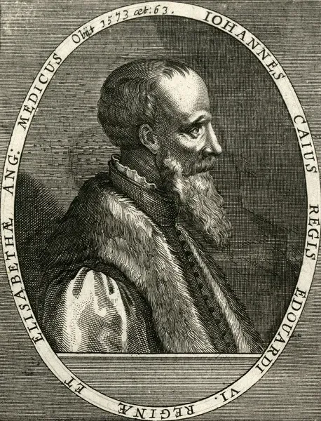 JOHN CAIUS English medical, founder of Caius College