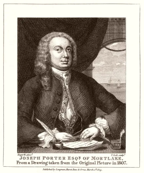 JOSEPH PORTER citizen of Mortlake whose chief claim to fame