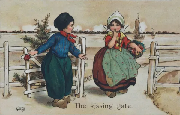 The kissing gate by Florence Hardy Our beautiful Wall Art and Photo ...