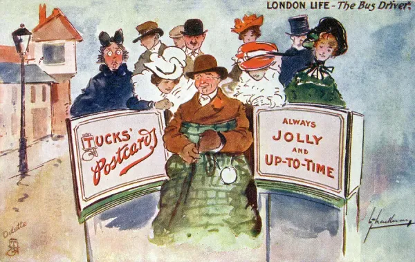 London Life The Bus Driver Our beautiful Wall Art and Photo Gifts ...