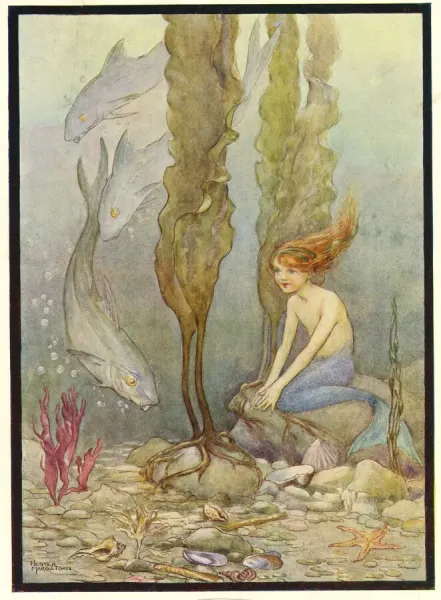 The Mermaid by Hester Margetson Our beautiful Wall Art and Photo Gifts ...