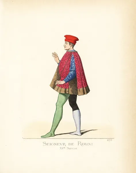 Military costume of an officer in the court of Frederick