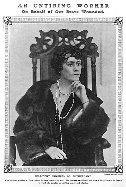Millicent, Duchess of Sutherland by Madame Yevonde