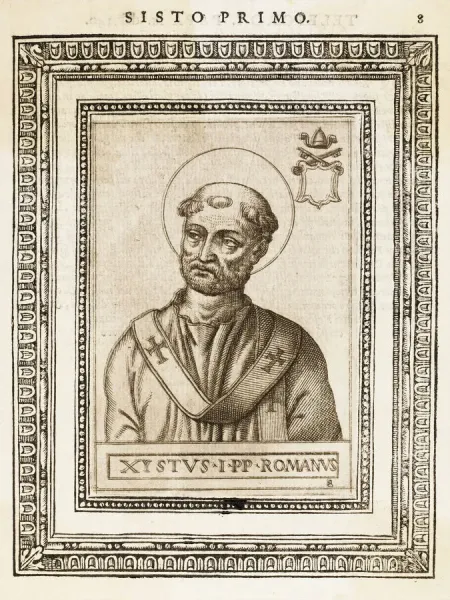 Pope Sixtus I Our beautiful Wall Art and Photo Gifts include Framed ...