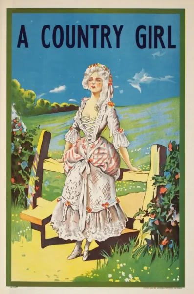 Poster advertising A Country Girl Our beautiful Wall Art and Photo ...