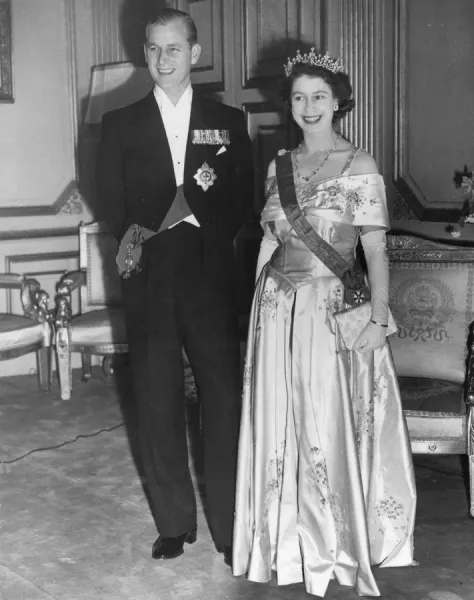 Queen Elizabeth II and Duke of Edinburgh Paris Our beautiful Wall Art ...