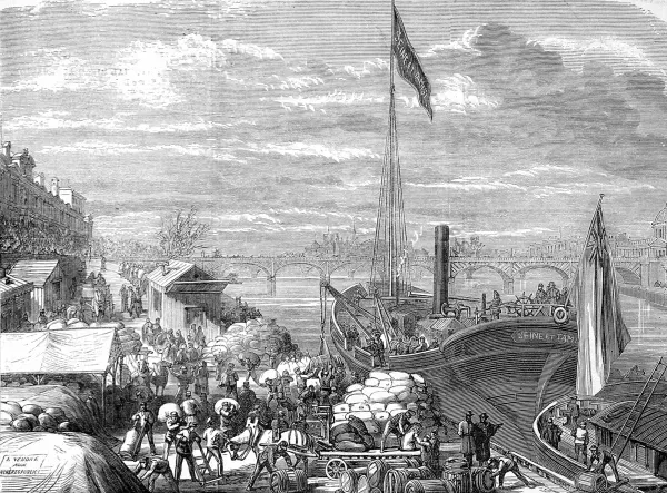 The Relief of Paris at the end of the Franco-Prussian War