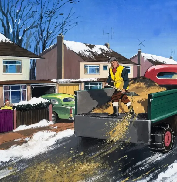 Road Gritter Our beautiful Wall Art and Photo Gifts include Framed ...