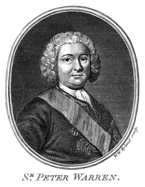 SIR PETER WARREN naval commander Date: 1703 1752 Our beautiful Wall Art ...