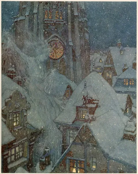 The Snow Queen Edmund Dulac Our beautiful Wall Art and Photo Gifts ...
