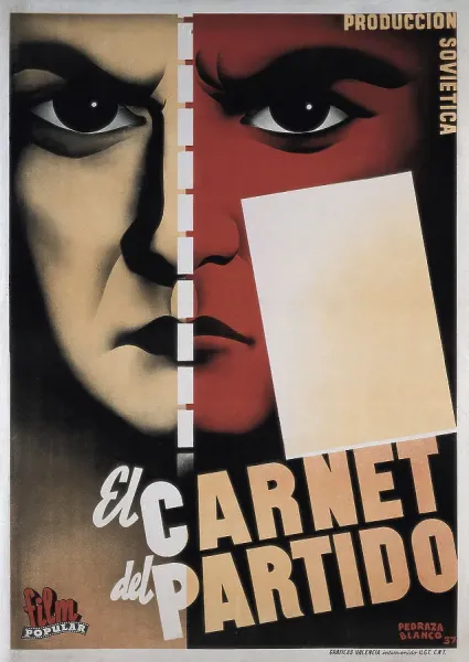 Spanish Civil War (1936-1939). Advertising poster of