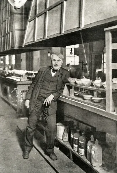 Thomas Edison / Leaning Our beautiful Wall Art and Photo Gifts include ...