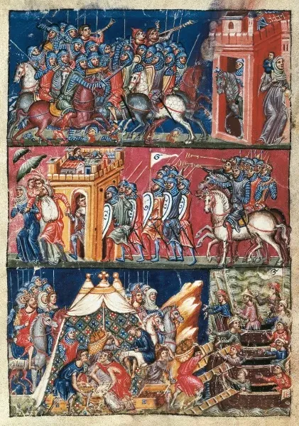 Trojan War. The first plundering of Troy Our beautiful Wall Art and ...