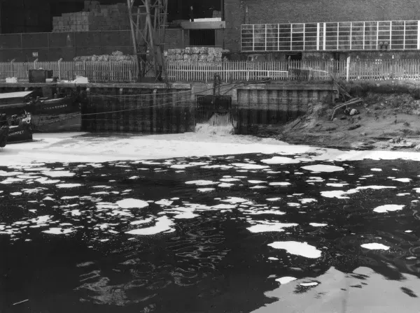 Water pollution from factory waste Our beautiful Wall Art and Photo ...
