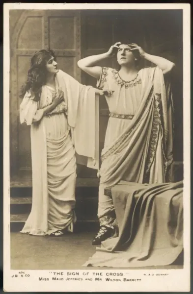 WILSON BARRETT British actor, chiefly in melodrama