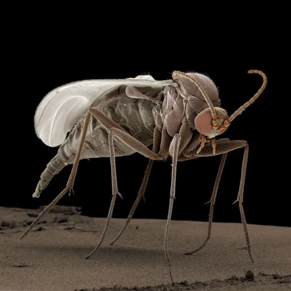 Gnat Magnified Fungus Gnat Under Microscope" Poster For Sale By Sergii