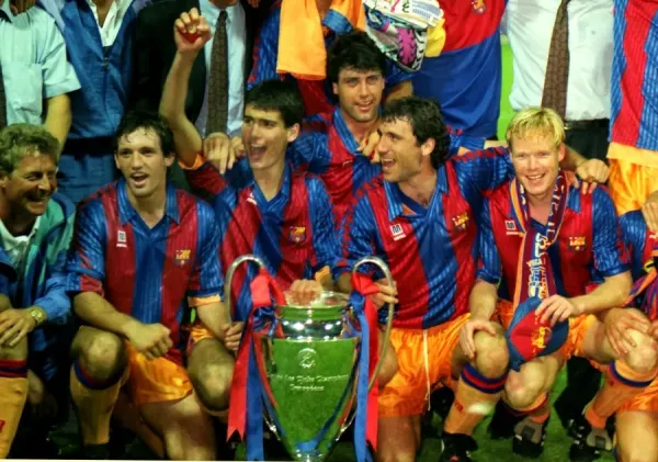 1992 Barcelona Champions League Trophy Milan 4 0 Barcelona: 1994