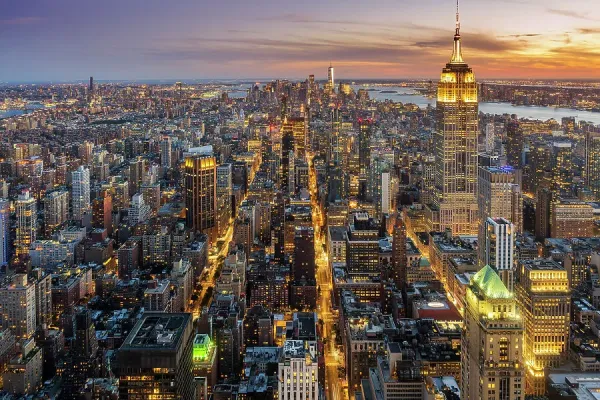 Midtown Manhattan Skyline Midtown Manhattan Skyline NYC In 1931
