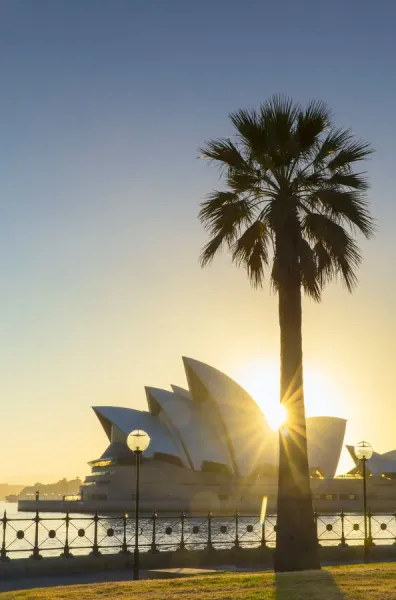 Sydney Opera House At Sunrise