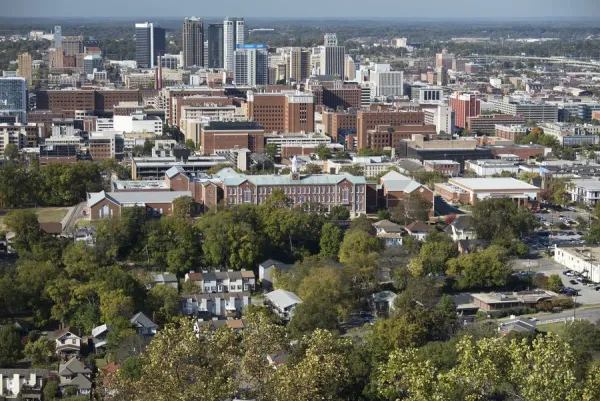 Birmingham Alabama Skyline View