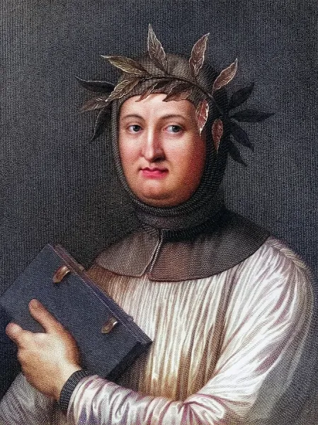 Francesco Petrarch Paintings Image Of Portrait Of Francesco Petrarca