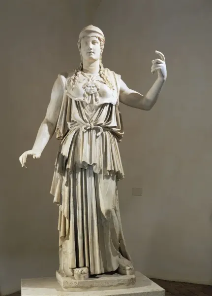 Marble statue of Athena Parthenos Our beautiful Wall Art and Photo ...