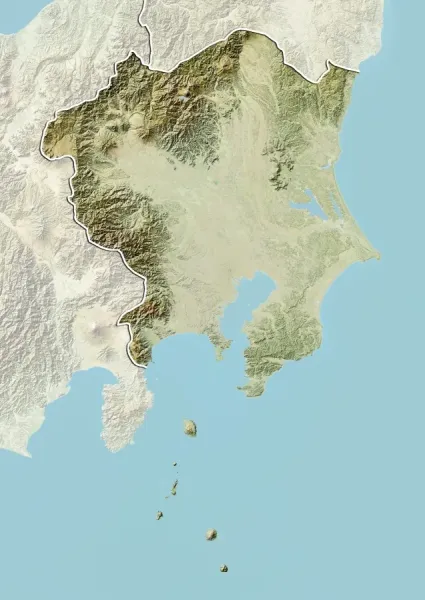Kanto Region Japan 1.770 Kanto Region Map Stock Photos, High Res
