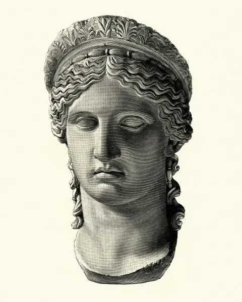 Greek Goddess Hera Painting