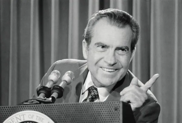 Richard Nixon Pointing and Smiling Our beautiful Wall Art and Photo ...