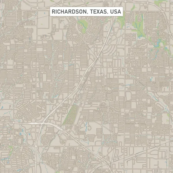 City Of Richardson Tx Map