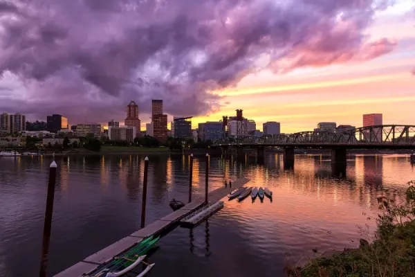 Portland Oregon Waterfront Portland's Waterfront Park