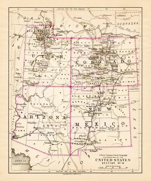 Arizona Colorado Map