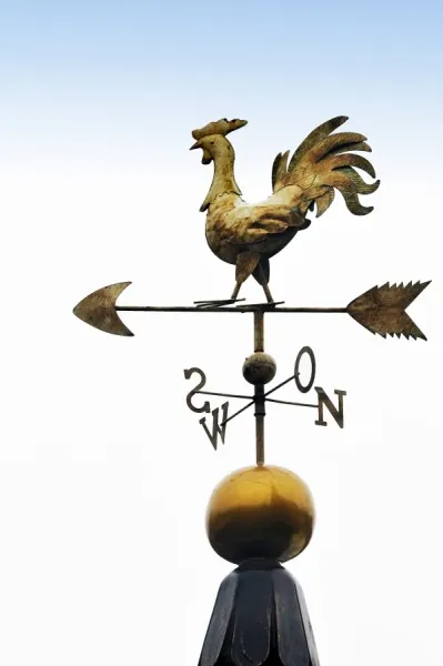 Weather Vane Letters Tractor Combine Weathervane