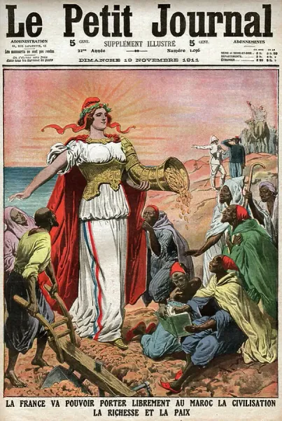 French colony: France will be able to carry civilization